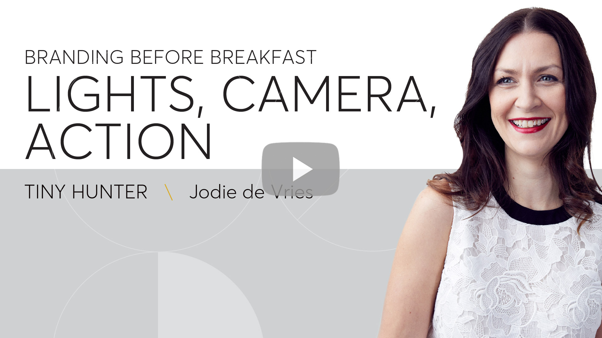 Lights, camera, action: Using video in brand building | Tiny Hunter